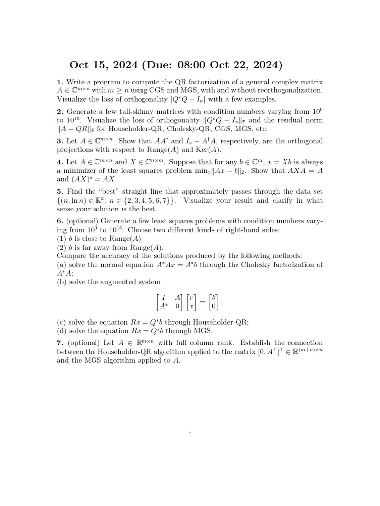 Homework 20241015 | PDF