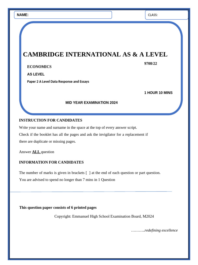 L6 Ecoz Paper 2 | PDF