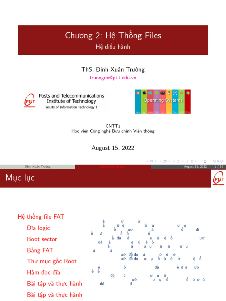 Chapter2 File System Introduction FAT | PDF