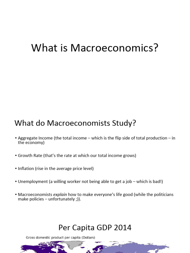 Introduction To Macroeconomics | PDF