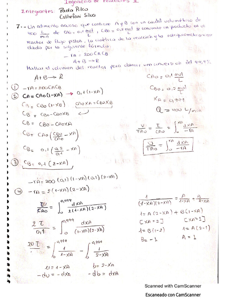 Ejercicios 7 y 8 | PDF