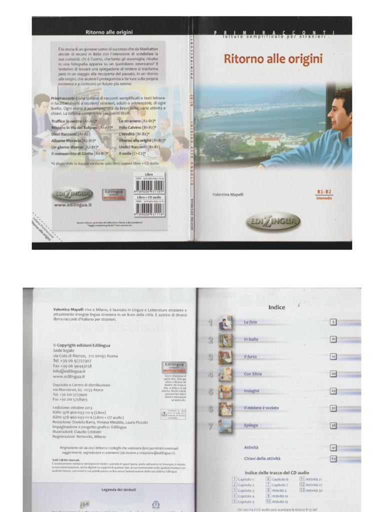 Ritorno Alle Origini. B1-B2 | PDF