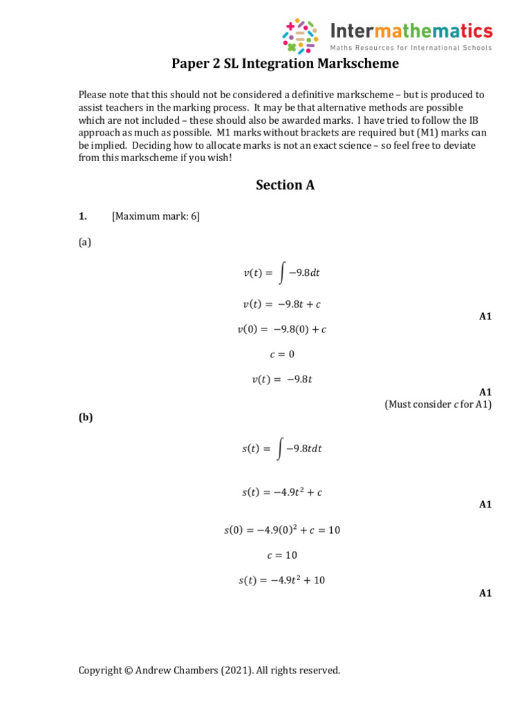 TEST Integration SL AA MS | PDF
