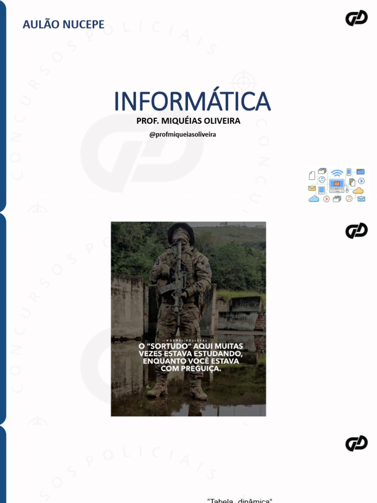 Aulão Infomatica Nucepe 20 | PDF