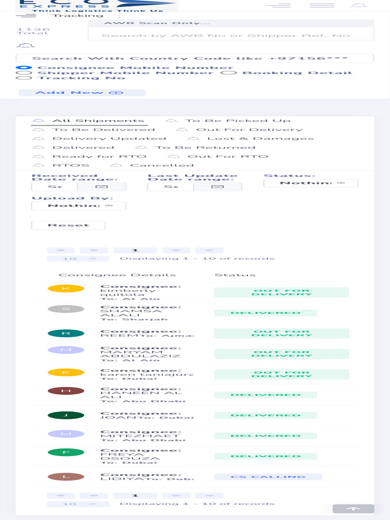 Tracking Eco Express | PDF