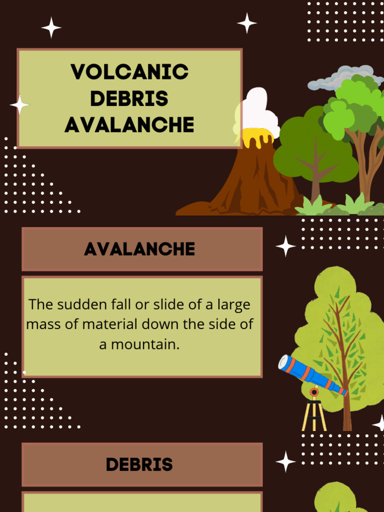 Volcanic Debris Avalanche | PDF