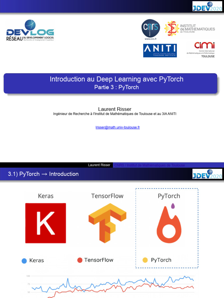 Cours JDEV T8 AP01 P3 PyTorch | PDF