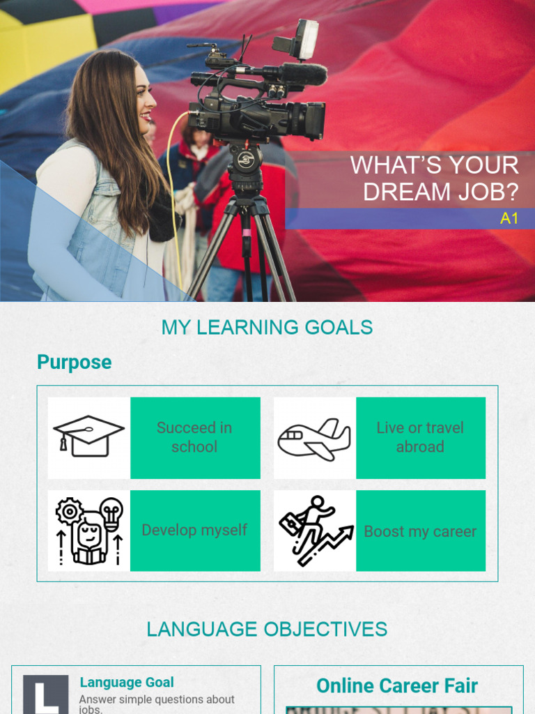 A1 What-S Your Dream Job | PDF