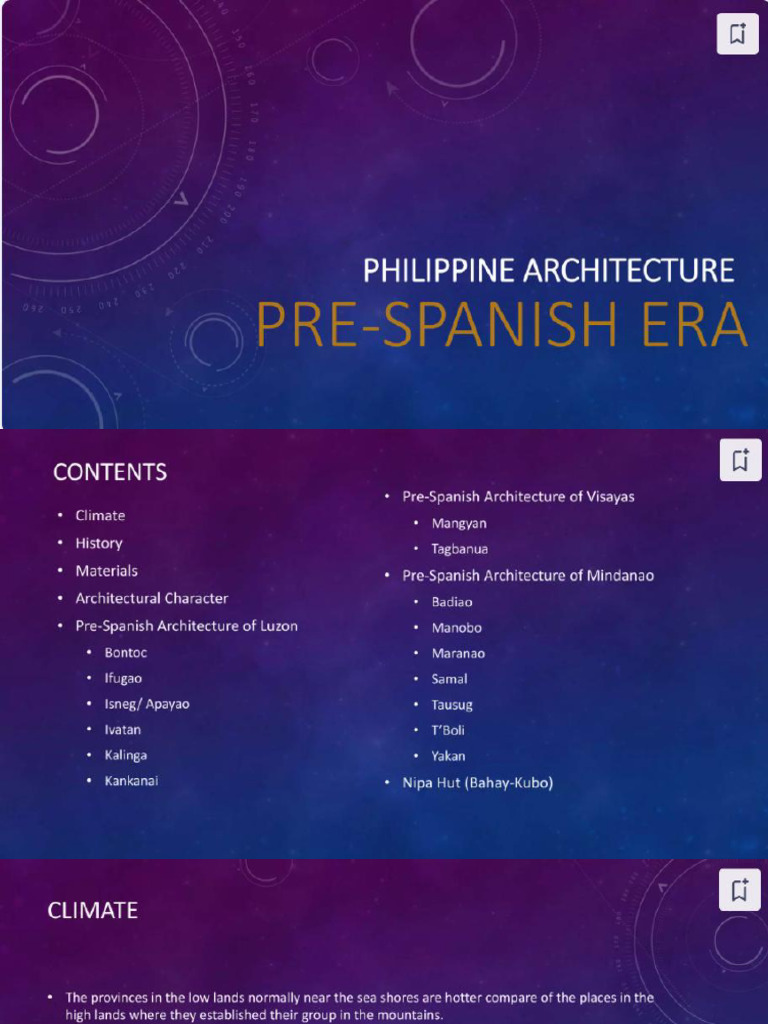 Pre Spanish Era | PDF