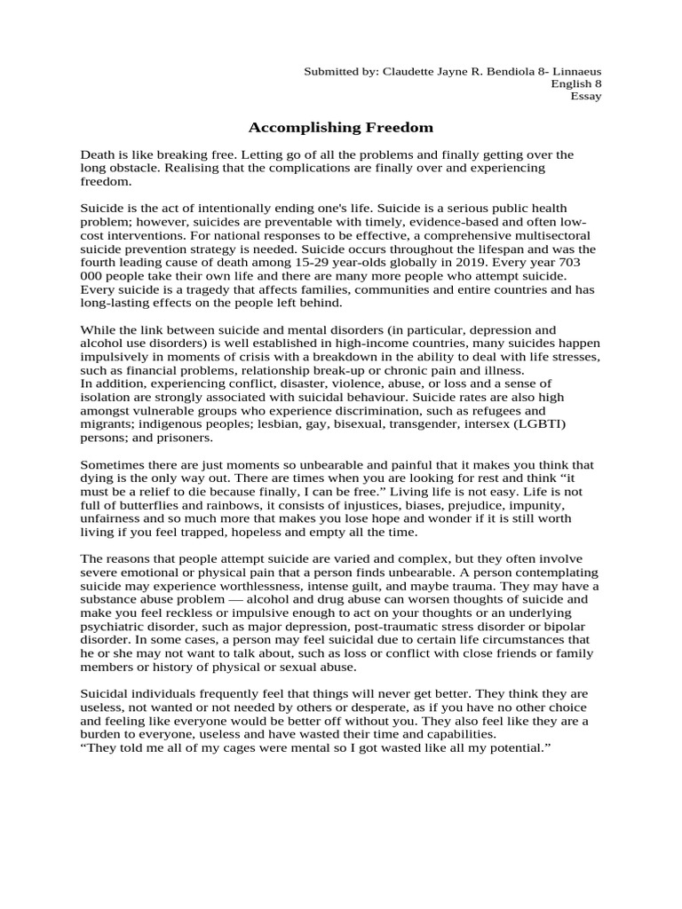 Achieve Freedom | PDF