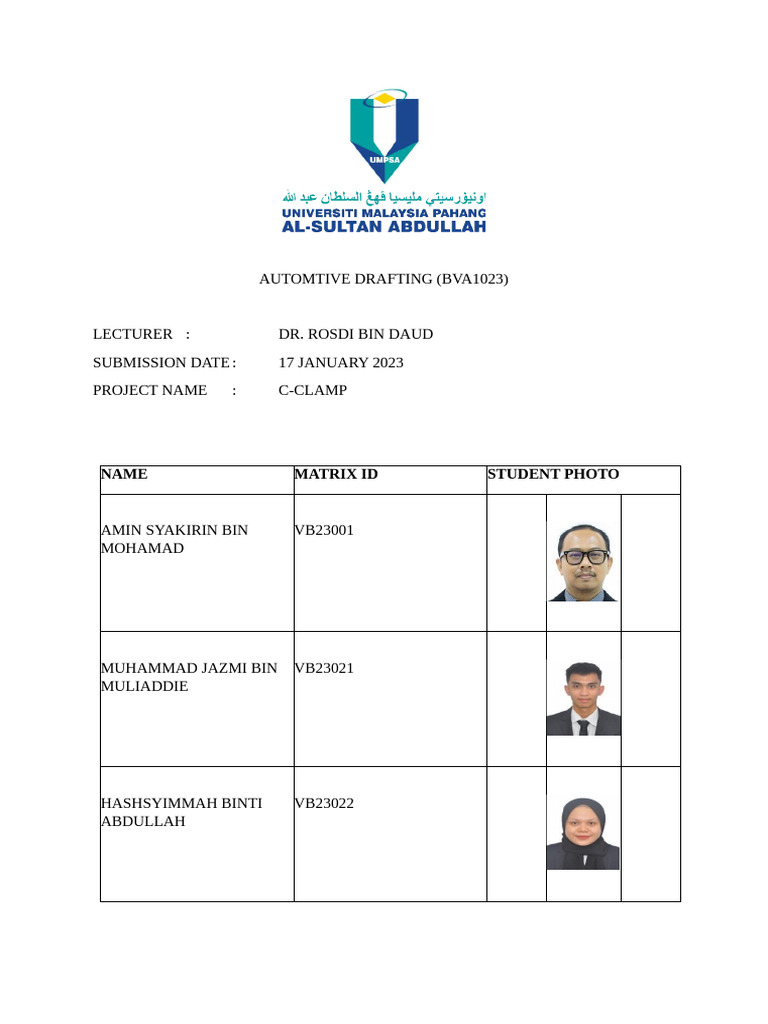 Drafting Report | PDF