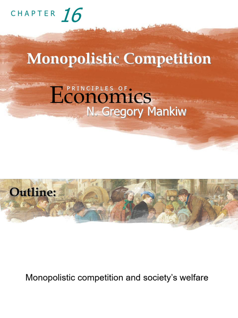 Session 9 - Monopolistic Competition - C16 | PDF | Monopoly | Profit (Economics)
