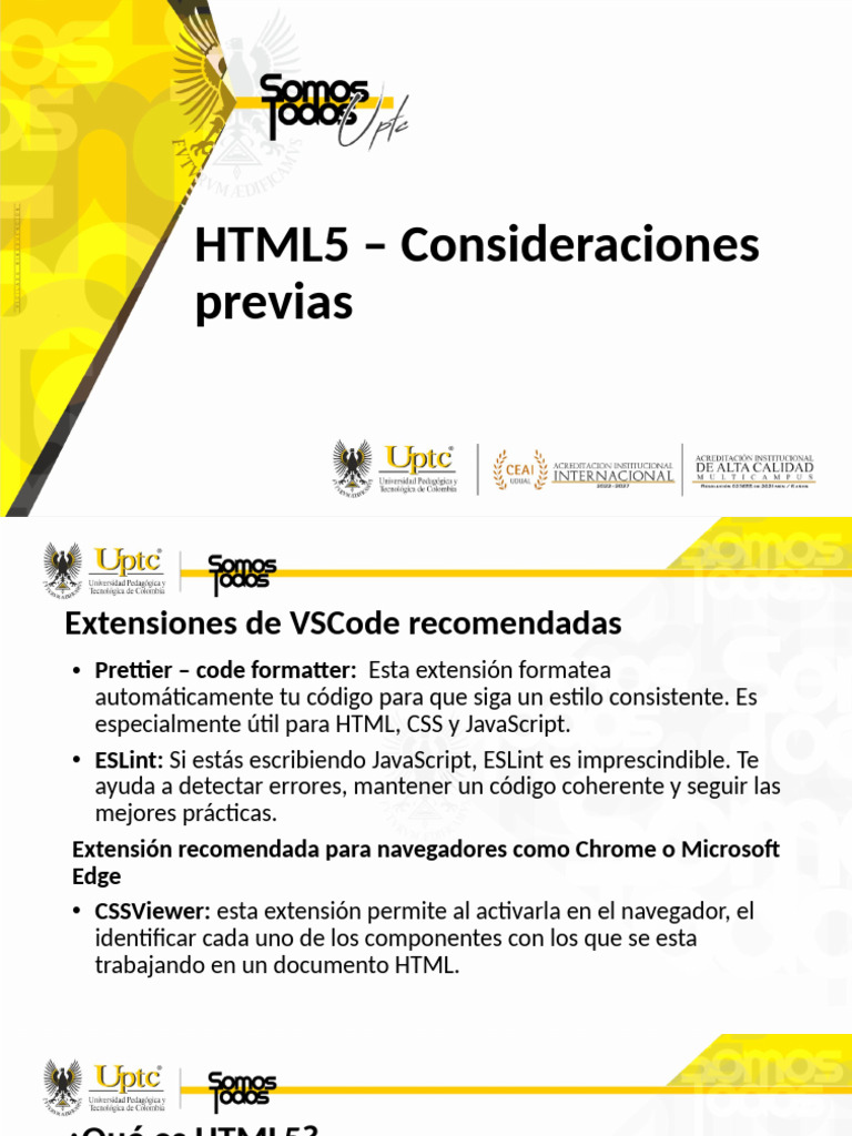 Sesión Introducción A Html5 | PDF