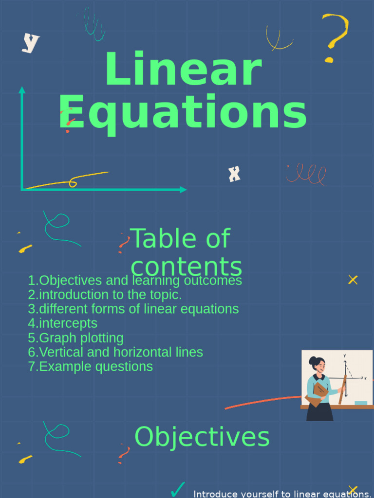 Linear Equations | PDF