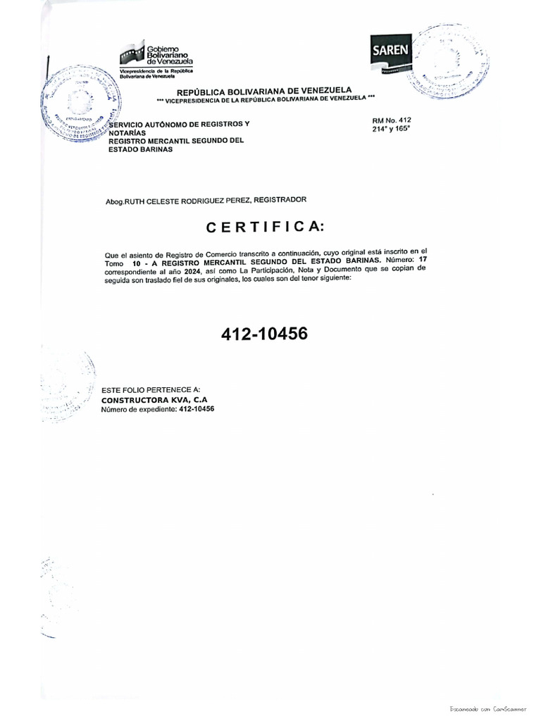 Acta Del 25-04-2024 2da | PDF