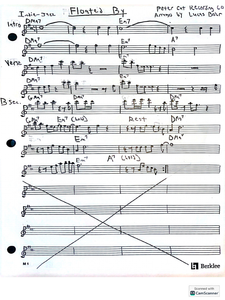 “Floated By” Lead Sheet | PDF