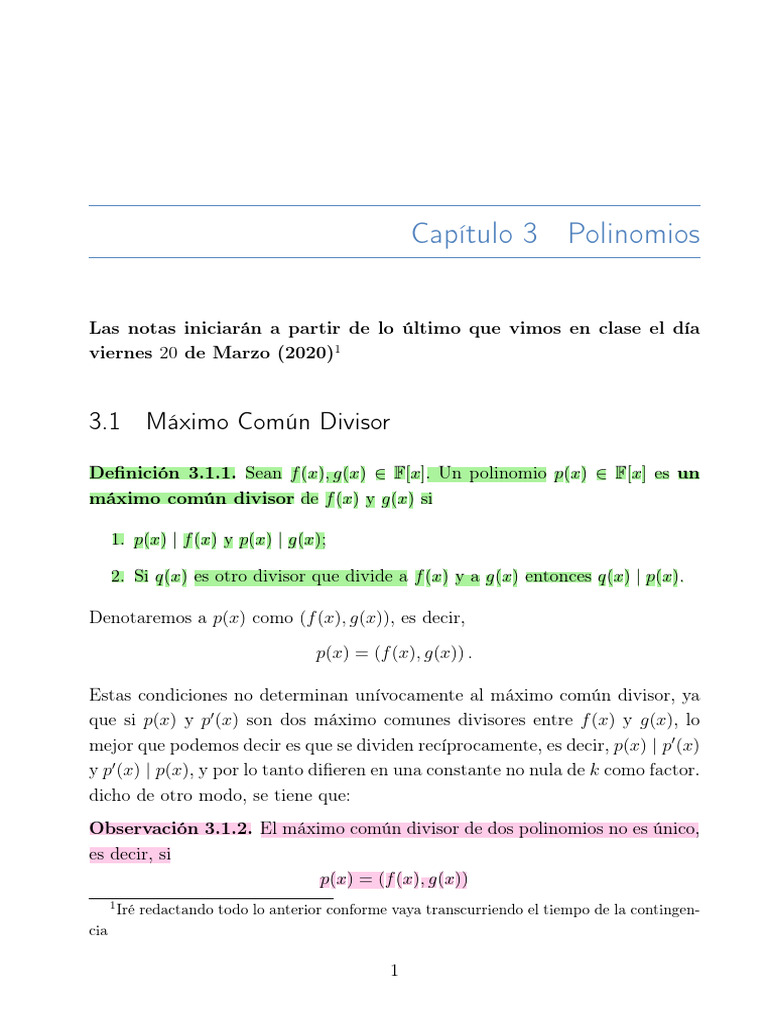 Álgebra Superior - Elesban | PDF