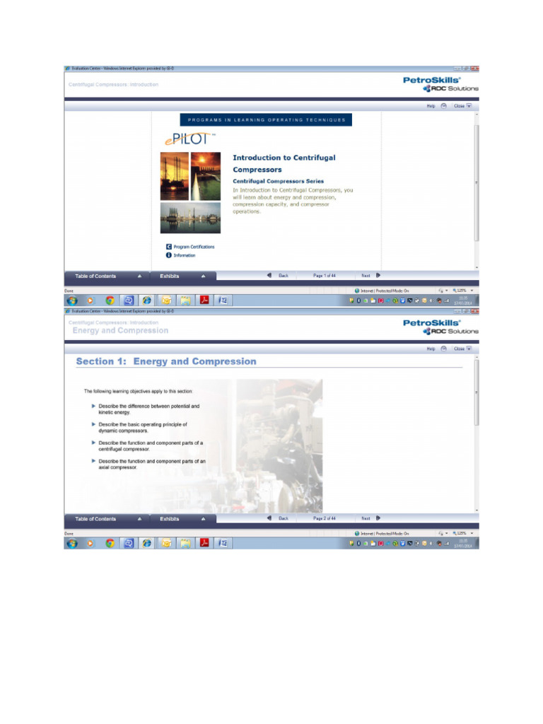 Centrifugal Compressors - Introduction E-learning | PDF