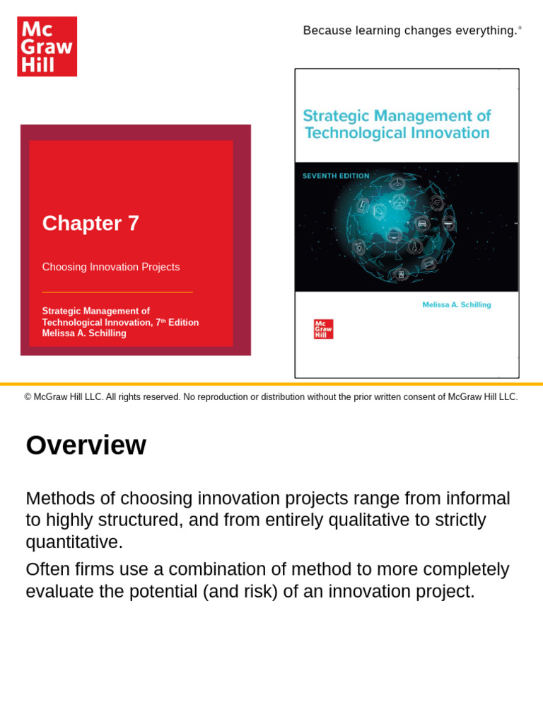 Schilling - 7e - PPT Chap 07 NW | PDF