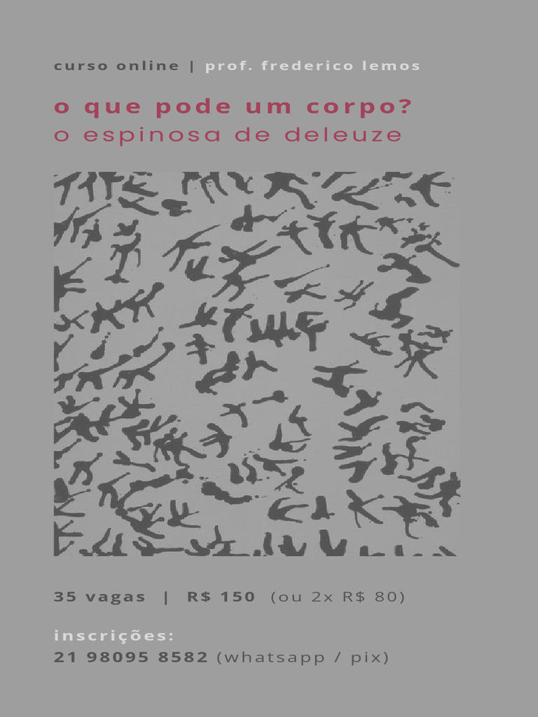 O Que Pode Um Corpo | PDF