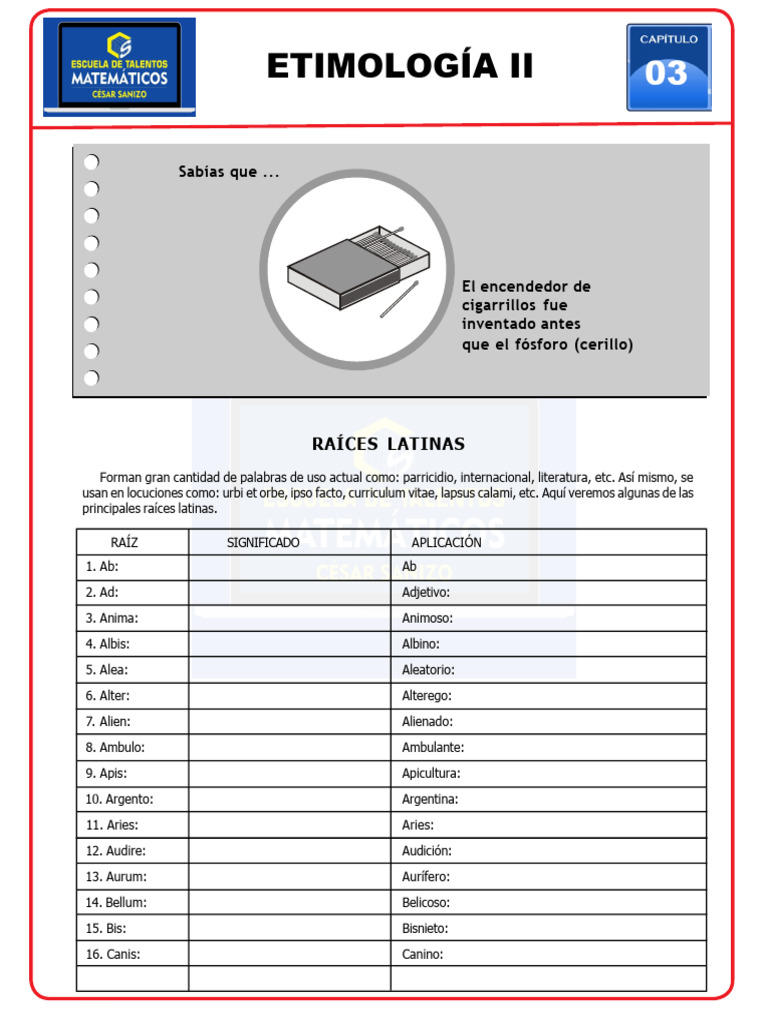 Separata N°03 | PDF
