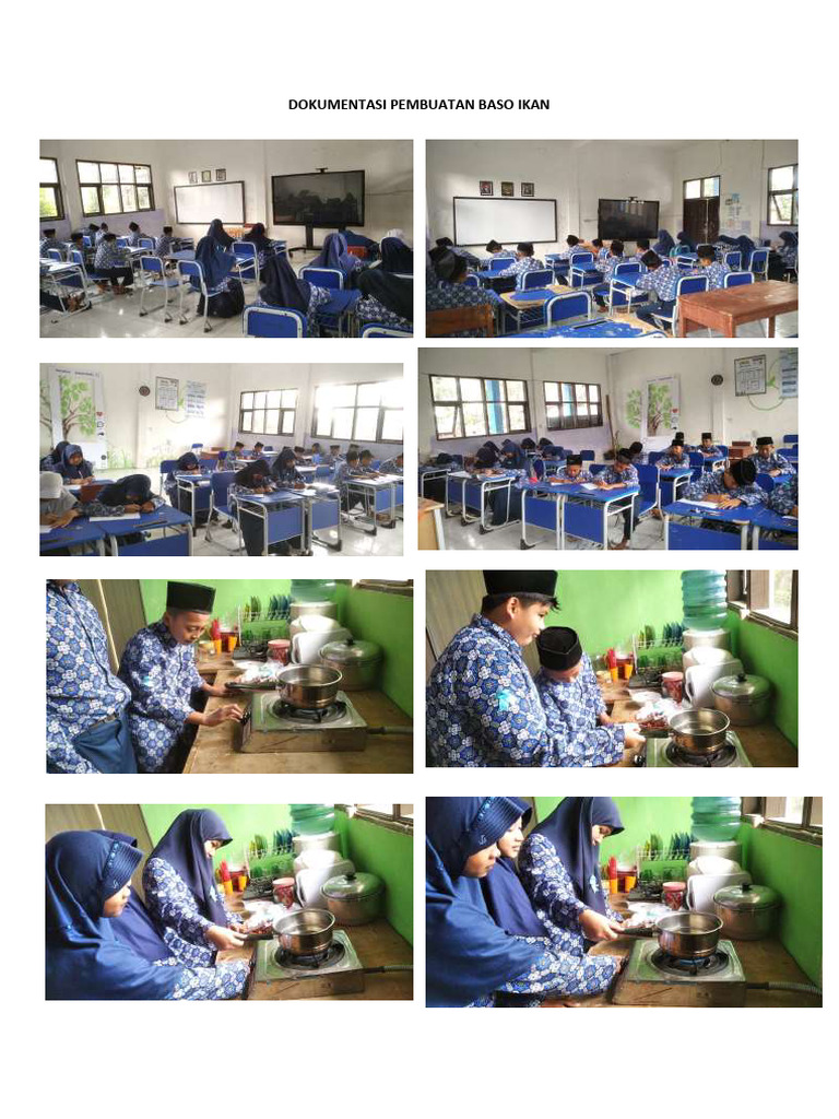 Dokumentasi Pembuatan Baso Ikan | PDF