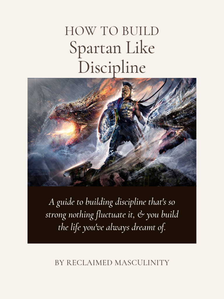 Spartan Like Discipline | PDF | Disciplines | Self Control