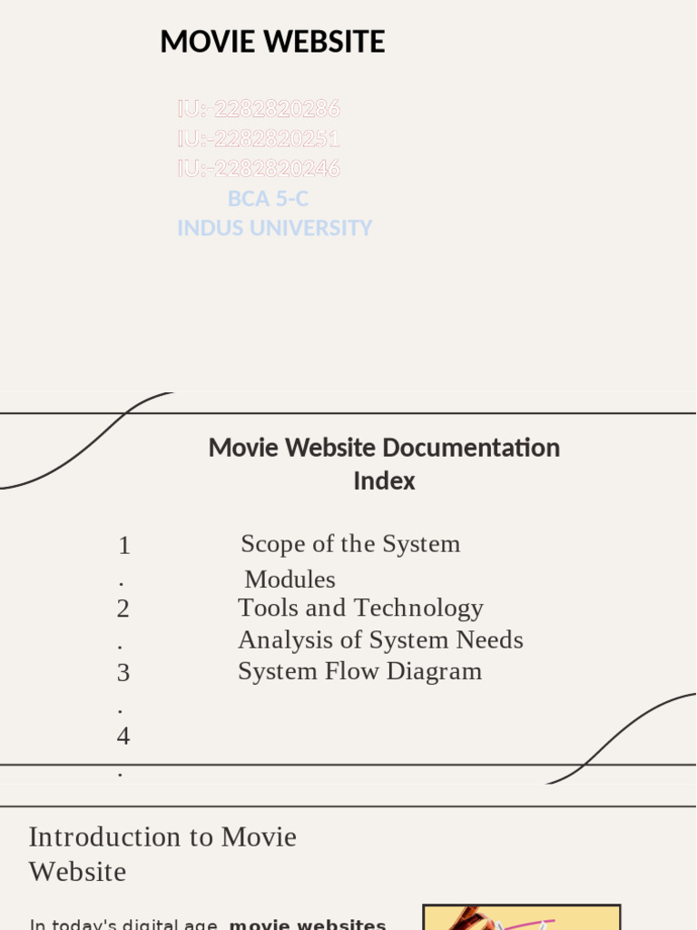Slidesgo Exploring The World Of Movie Websites Trends Features And User