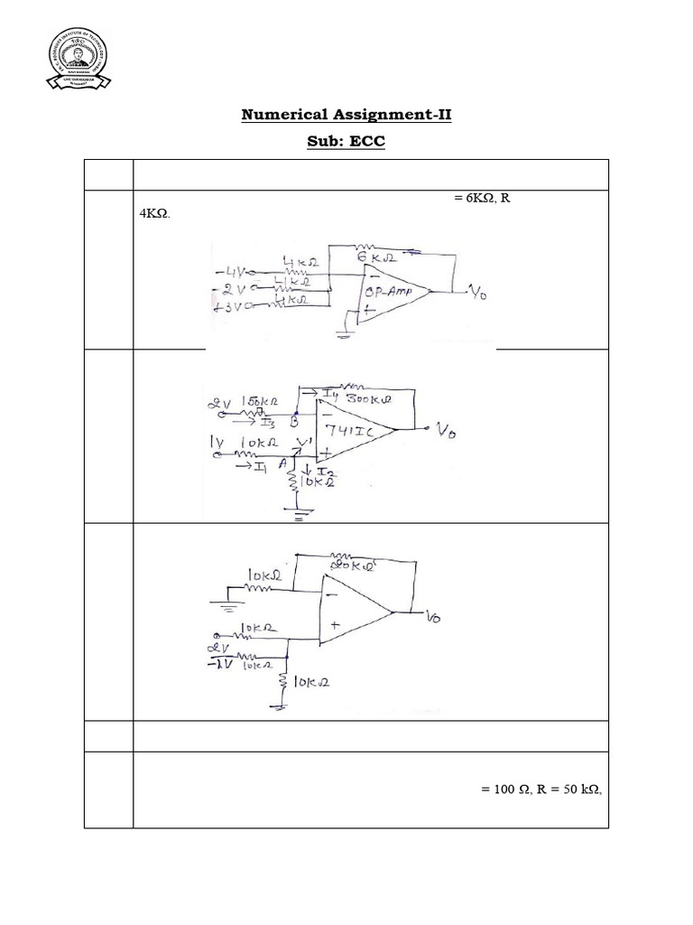 Electrical Engineering Problems | PDF