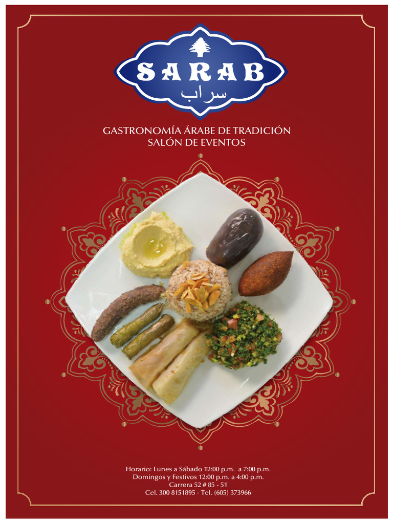 Menu Sarab | PDF