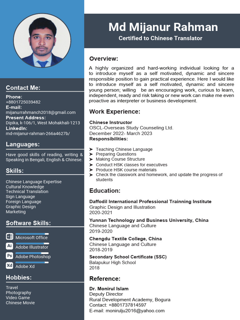 CV For Grafic Designer | PDF