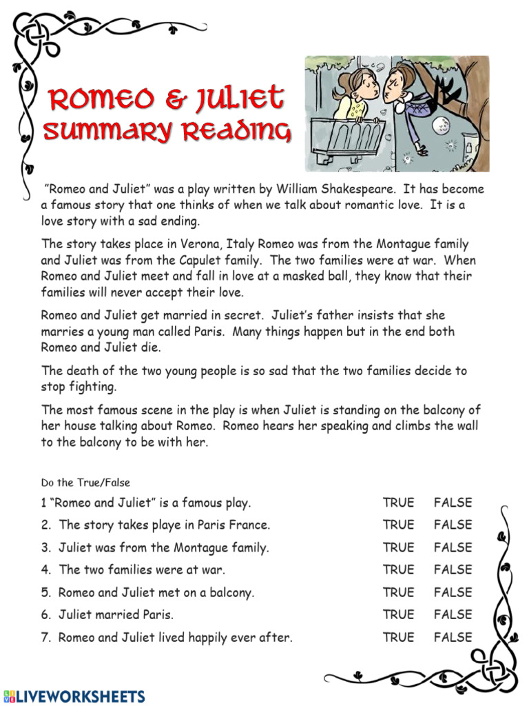 Romeo&juliet | PDF