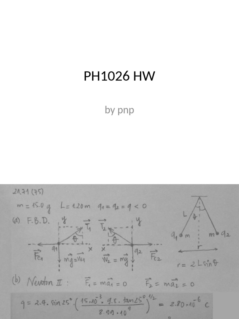 HW Slides | PDF