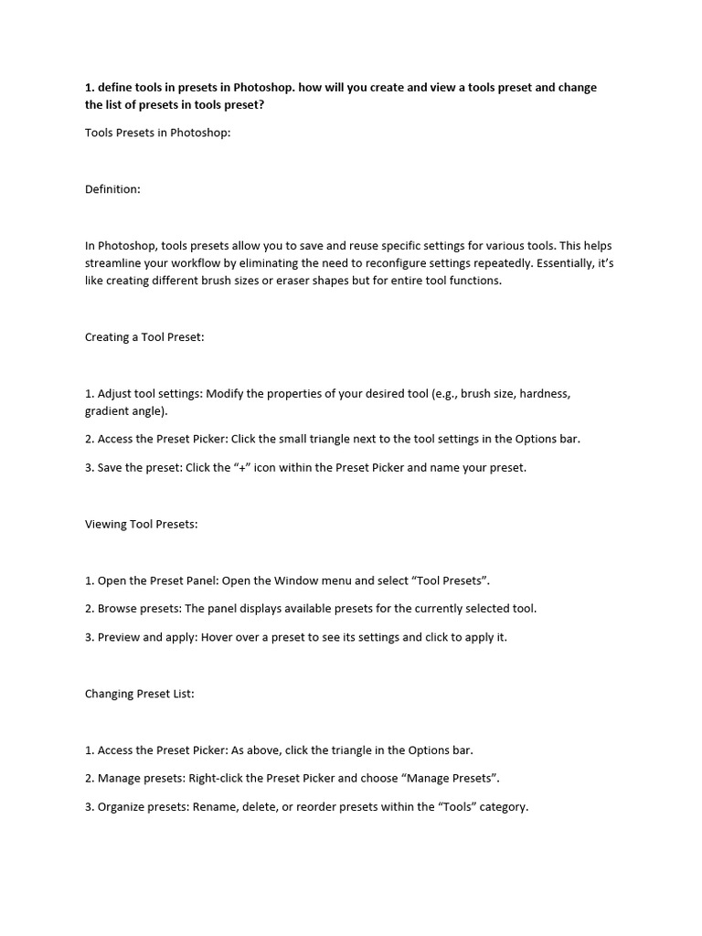 Important Photoshop and Coreldraw Notes | PDF