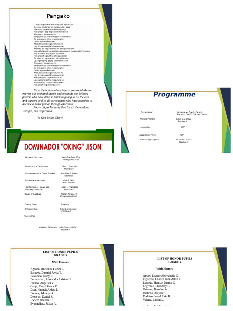 Recognition Prog | PDF