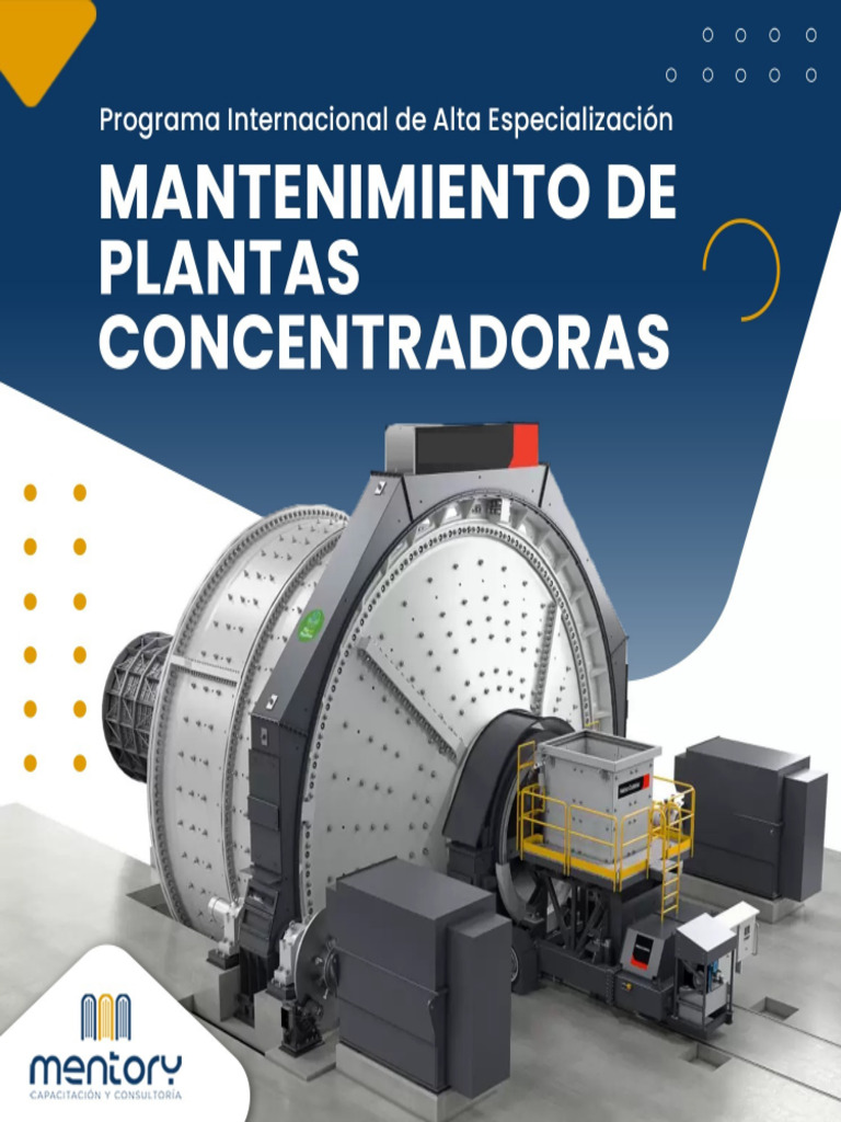 Mantenimiento de Plantas Concentradoras | PDF