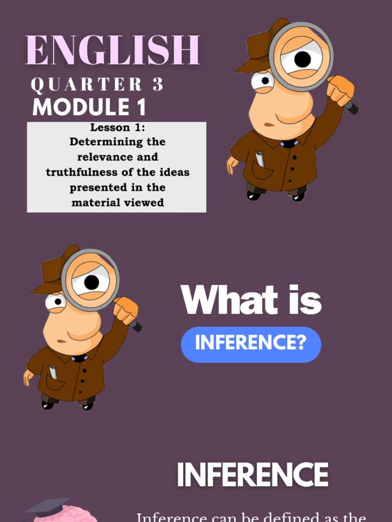 Inference VS Observation - 20241016 - 232450 - 0000 | PDF | Self ...