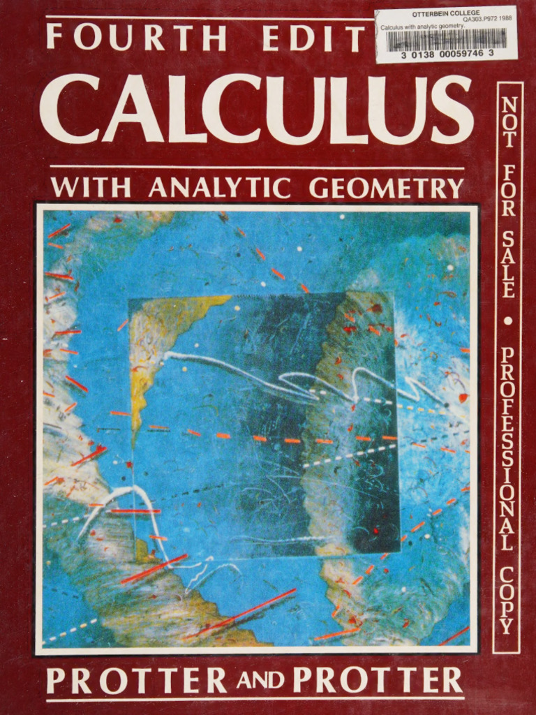 Calculus With Analytic Geometry | PDF