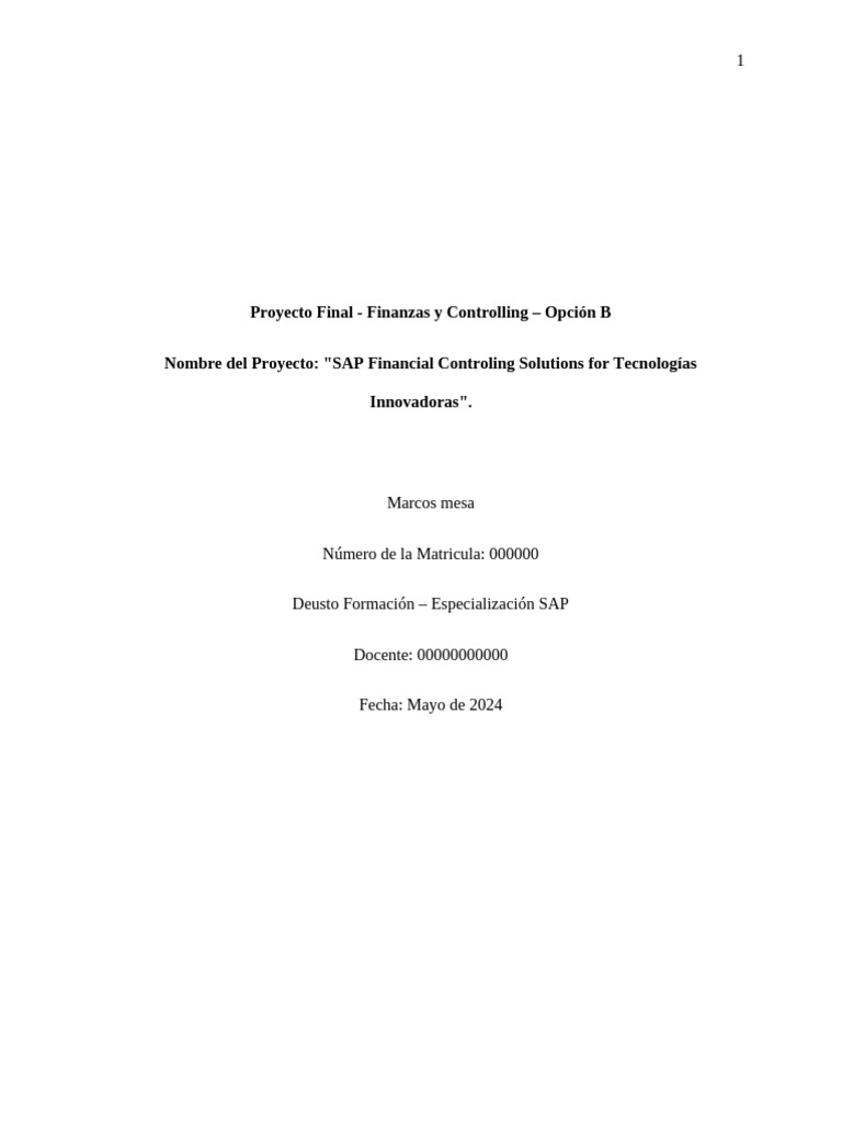 Proyecto B | PDF | Business | Negocios