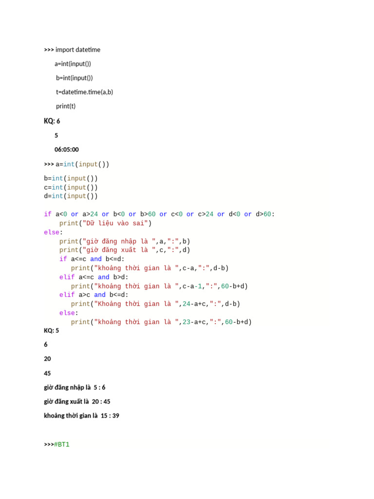 Import Datetime | PDF