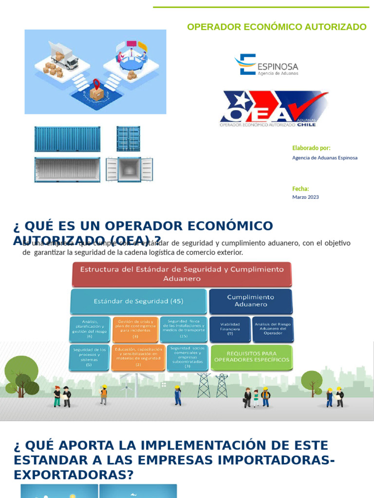 Curso Inducción OEA | PDF | aduana | Finanzas y dinero