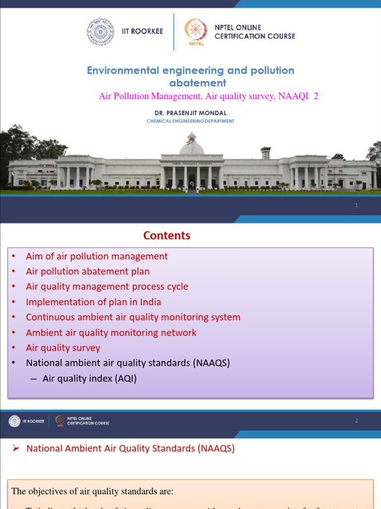 57 - Air Pollution Management - Air Quality Survey - NAAQI 2 (1) - 2 | PDF