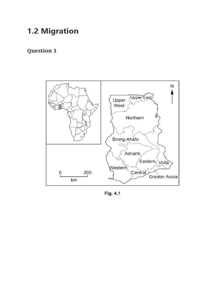 1.2 Population Migration Questions | PDF