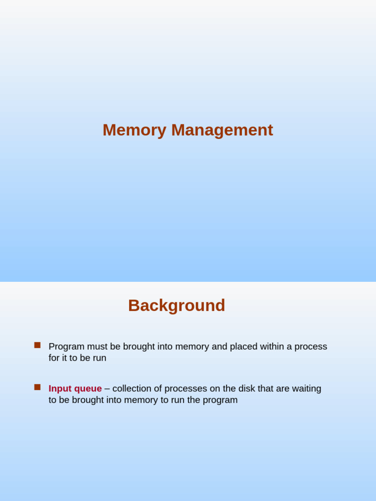 2024 Memory Management | PDF