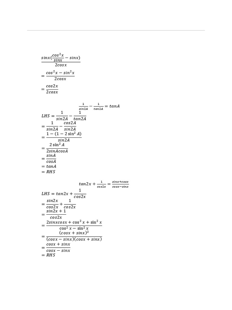 Memo Activity Lesson 3 Trigonometry Pdf
