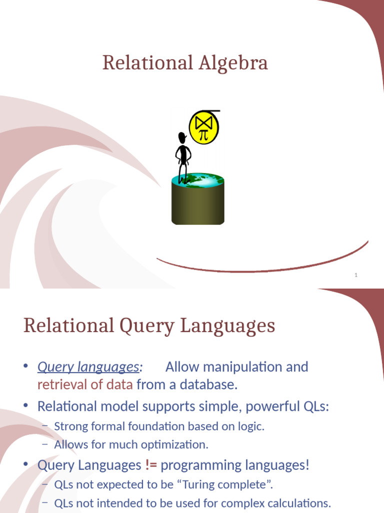 Relational Algebra | PDF