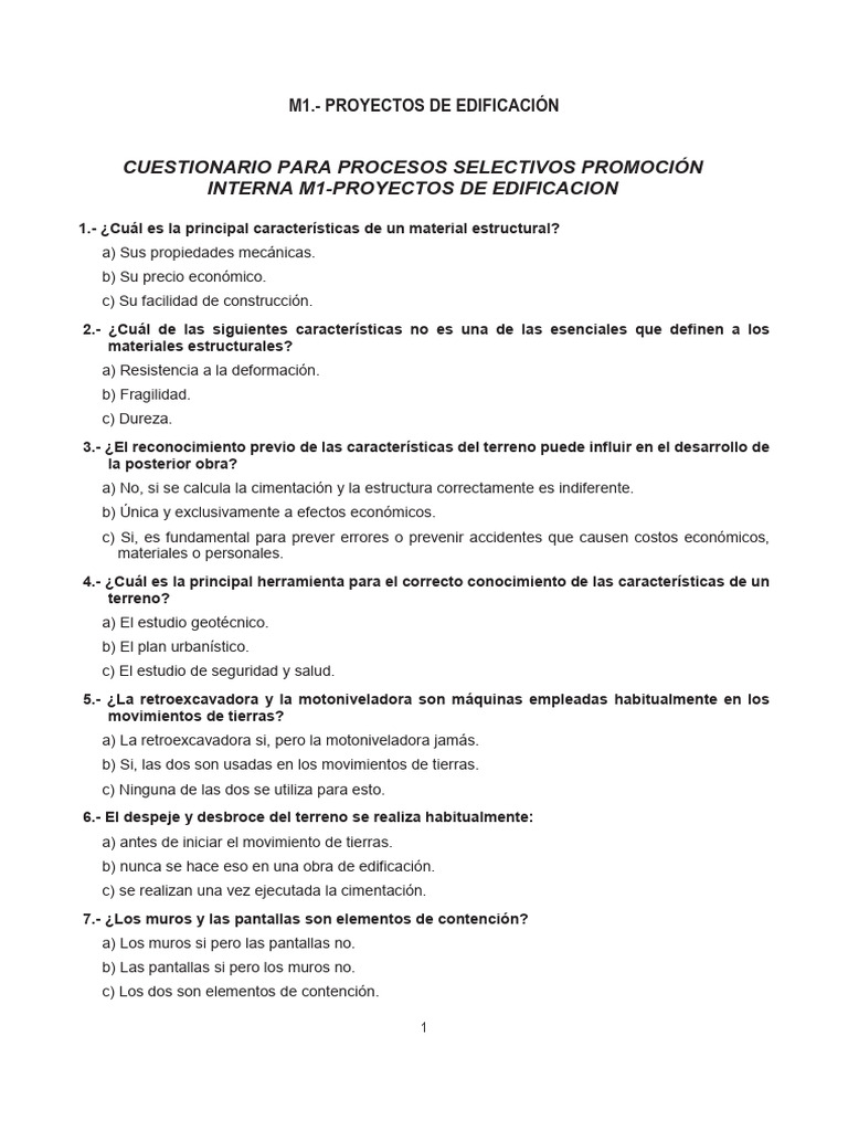 2023-07-04-Cuestionarios Grupo M1 y E2 Pi 2018 PDF | PDF