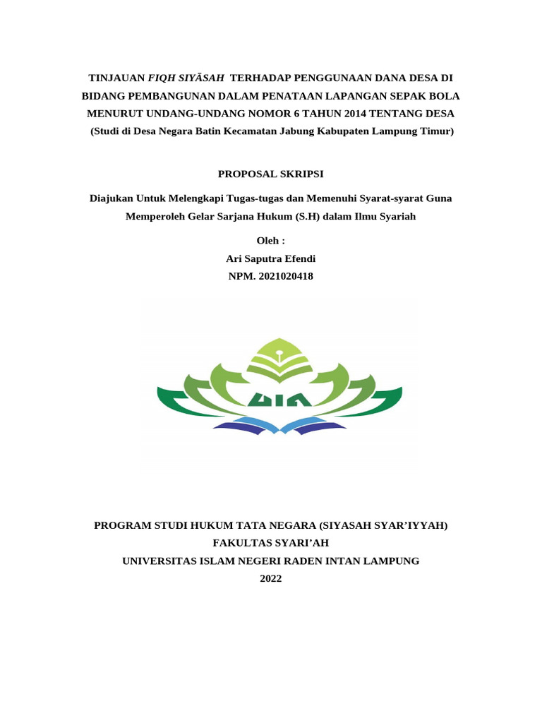 Ari Saputra Efendi - Metopen | PDF