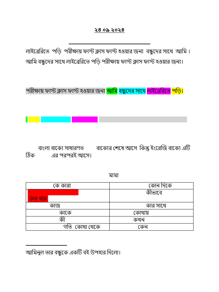 Basic Online Presnet Simple Vs Continuous | PDF