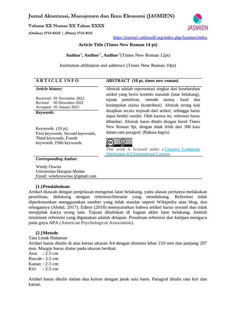 Templete Jasmien | PDF